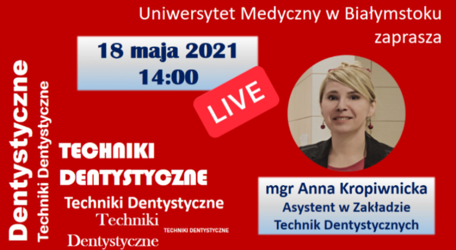 UM w Białymstoku: Kierunek Techniki Dentystyczne na YT