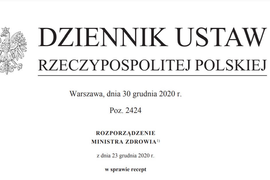 Nowe druki recept od 1 lipca 2021